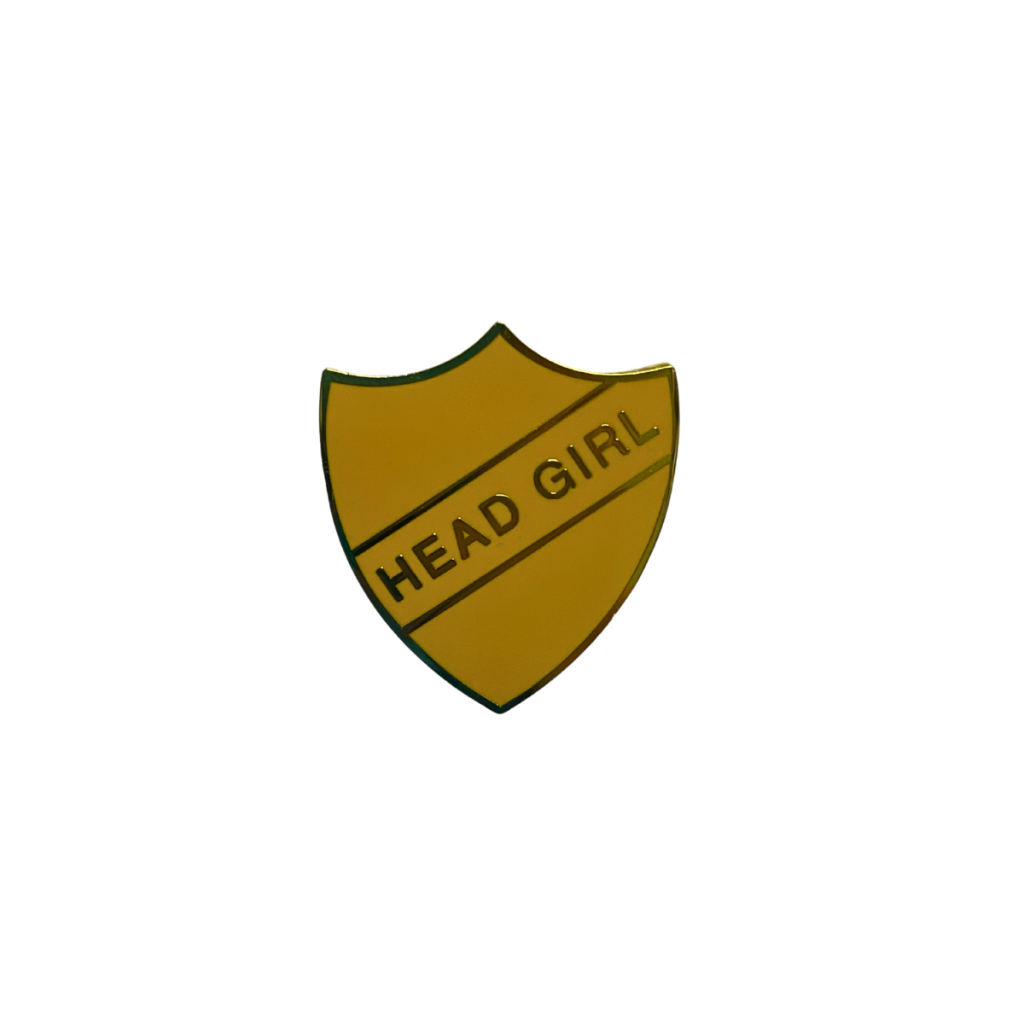 Head Girl Pins, Enamel Shield – Blades Trophies