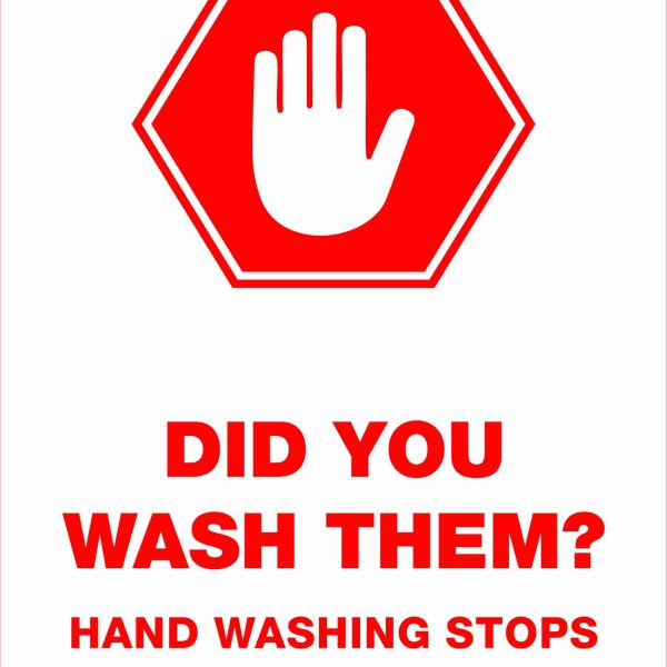 Covid-19 Hand Washing Reminder – Blades Trophies