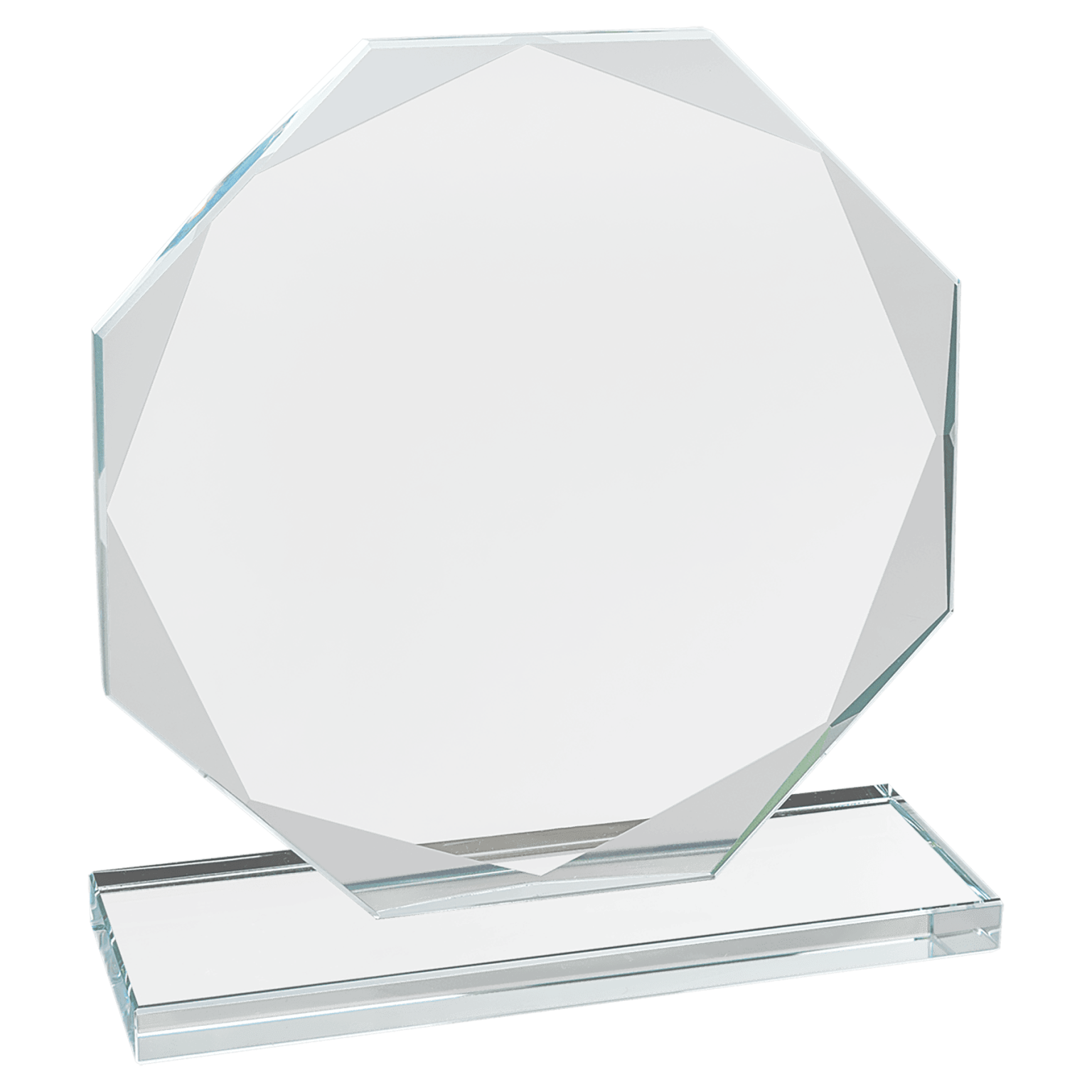 Glass Award, Octagon – Blades Trophies